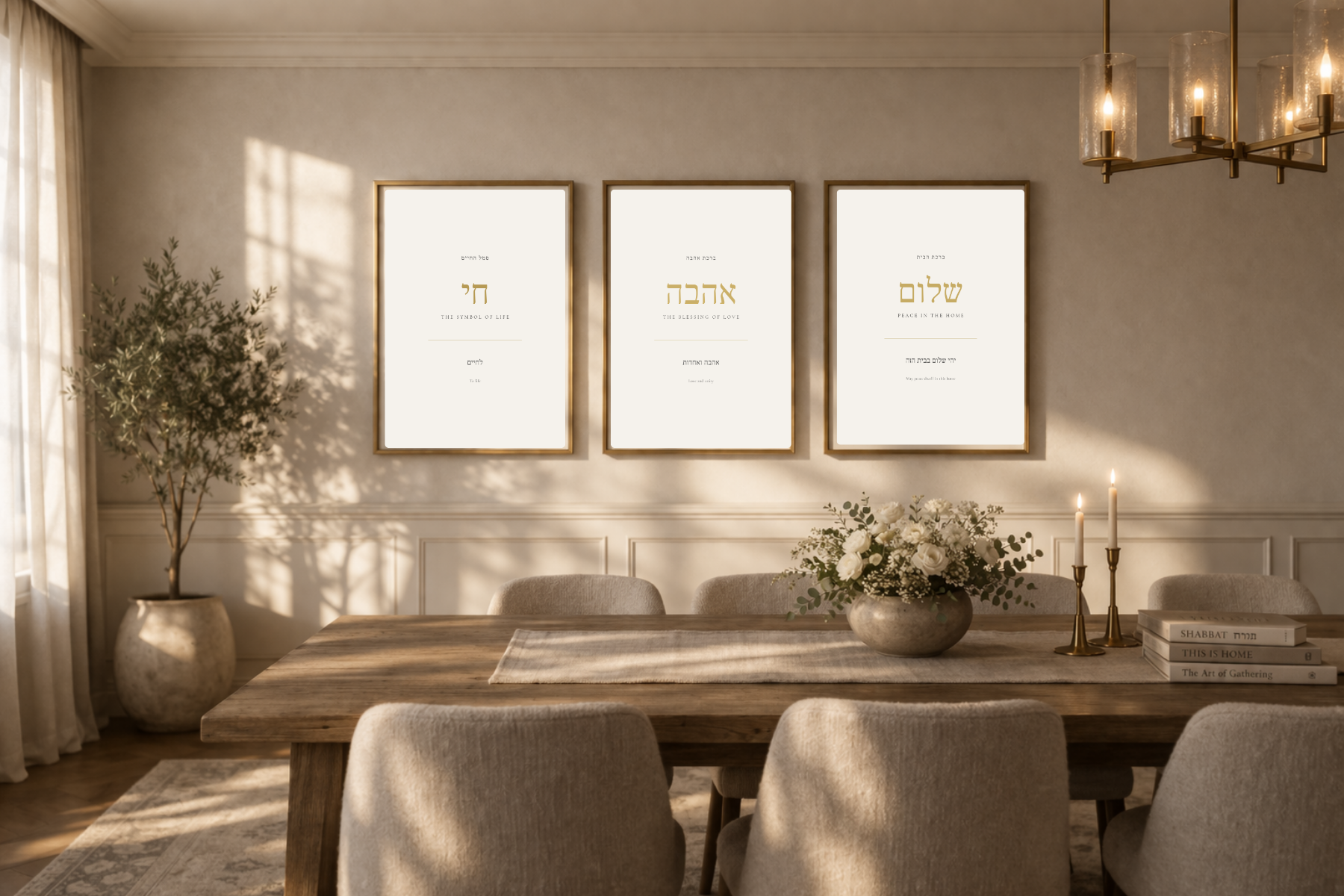 Custom Hebrew Artwork, Invitations & Event Paper | Neshamah Studio